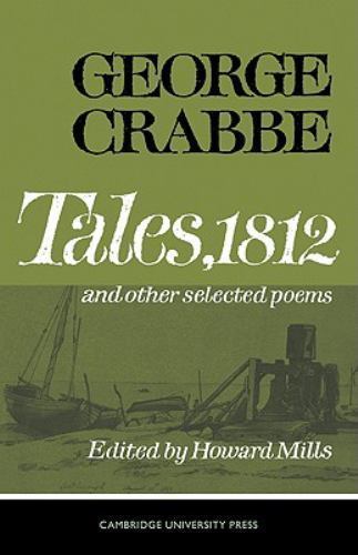 Tales 1812 and Selected Poems by George Crabbe (1967, Trade Paperback ...