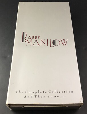 Barry Manilow The Complete Collection and Then Some 4 CD, book & VHS ...
