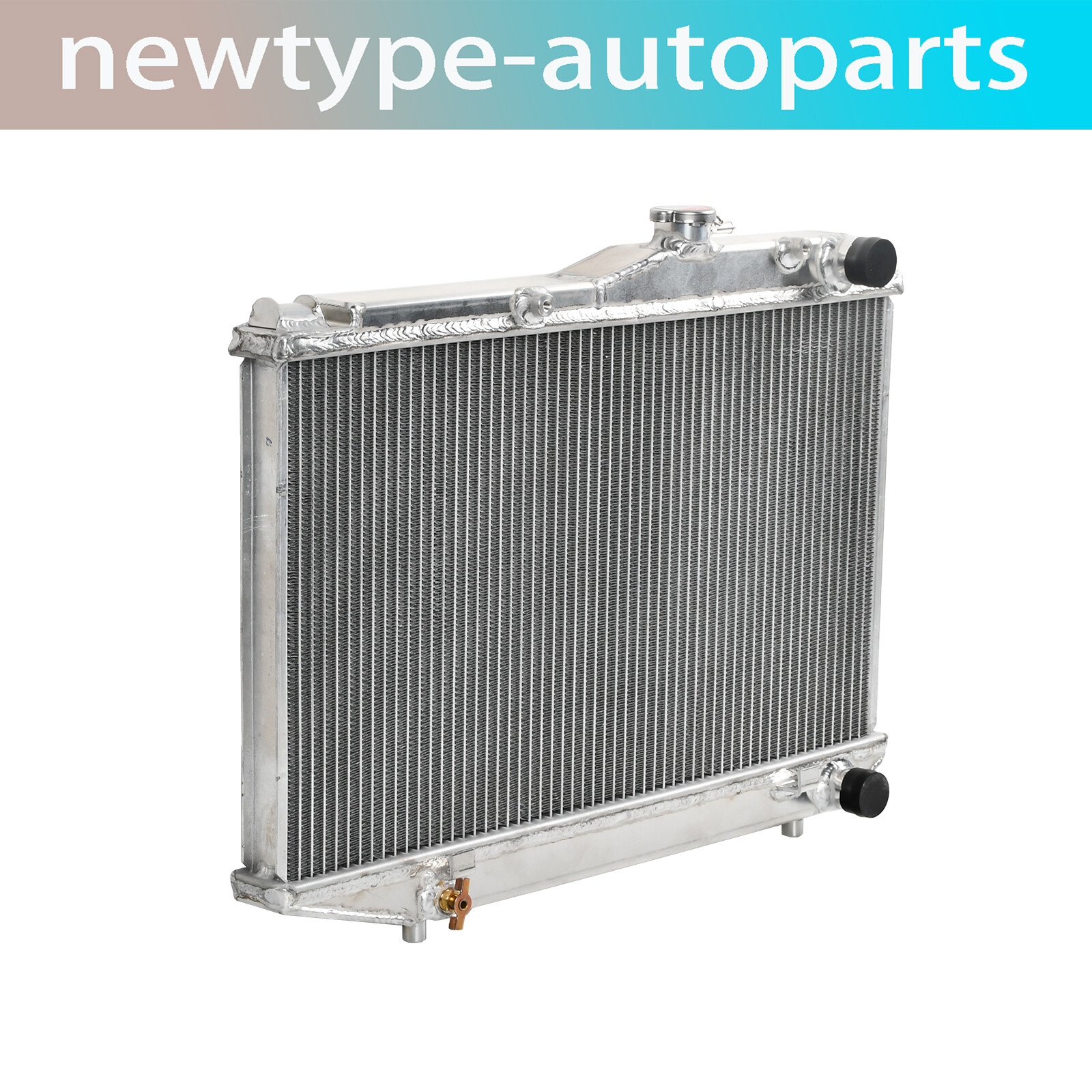 Core Performance Radiator 2 Row Aluminum Fit 84-87 Toyota Corolla AE86 ...