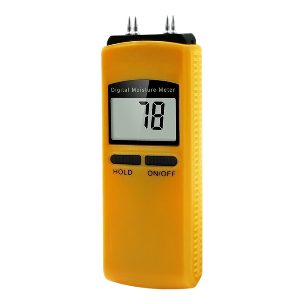 Handheld Wood Moisture Tools Digital Damp Detector ABS Humidity ...