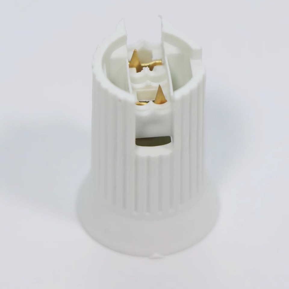 100PCS C7 E12 Replacement Bulb Sockets, C7 White Socket SPT-1 Christmas ...
