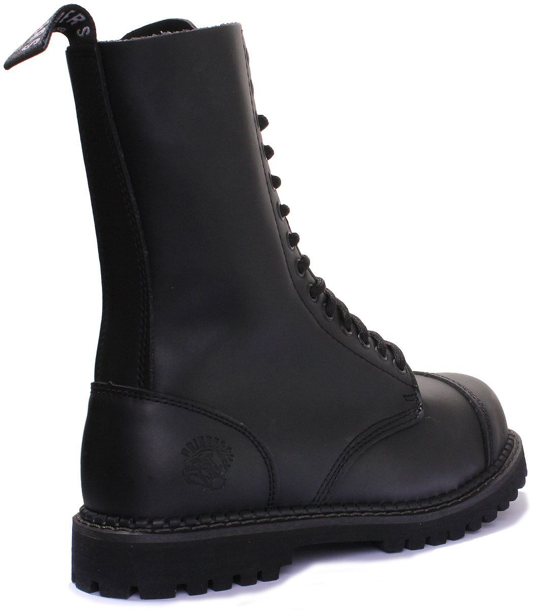 Grinders Herald Cs 14 Eyelet Lace Steel Toe Mens Boot In Black Size US ...