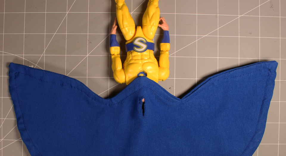 1/12 scale wired cape for Sentry Marvel Legends | eBay