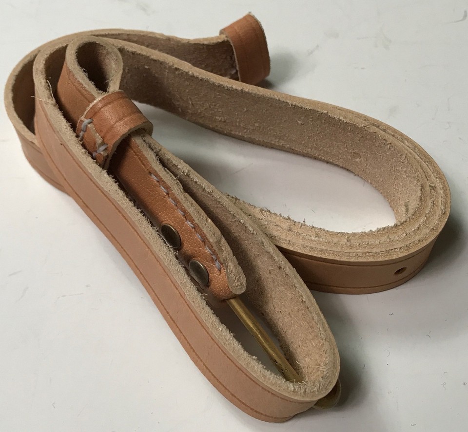 CIVIL WAR US CONFEDERATE UNION SPRINGFIELD MUSKET RIFLE SLING-NATURAL ...
