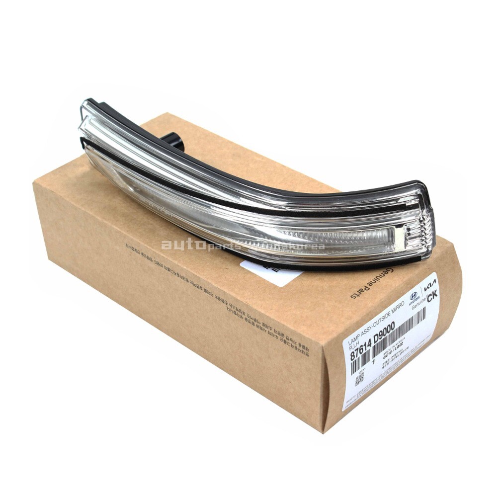 Genuine 87614D9000 Side Mirror Signal Repeater Lamp LEFT For Kia ...