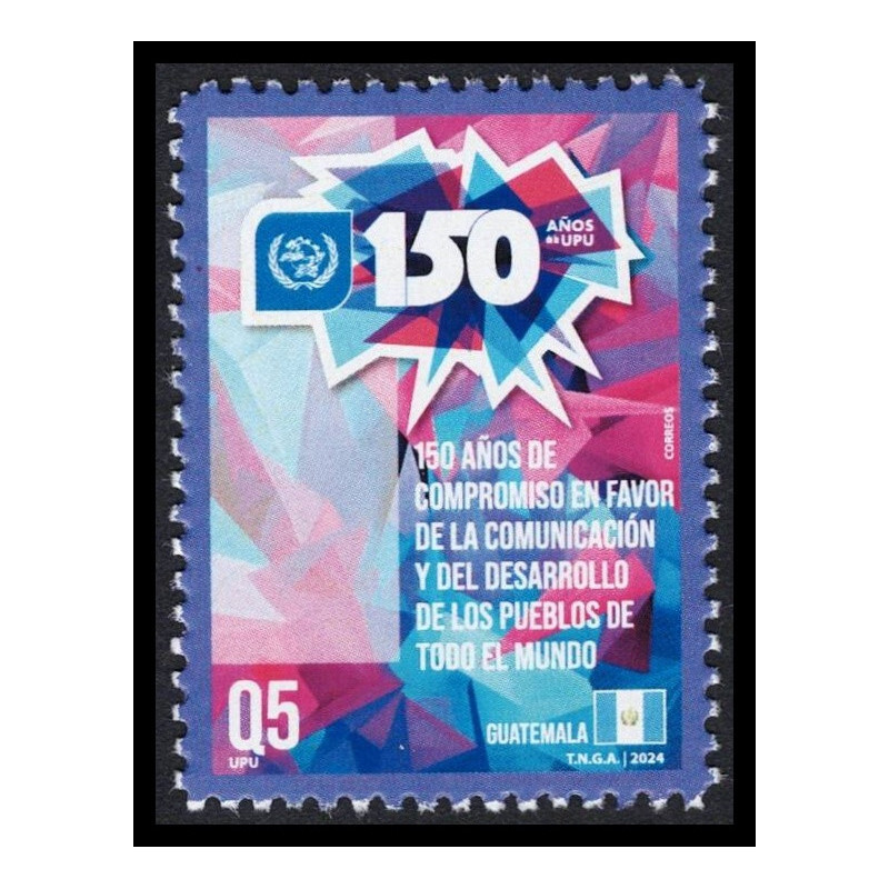 FR7777 - 2024 Guatemala UPU 150 Years Universal Postal Union | eBay UK