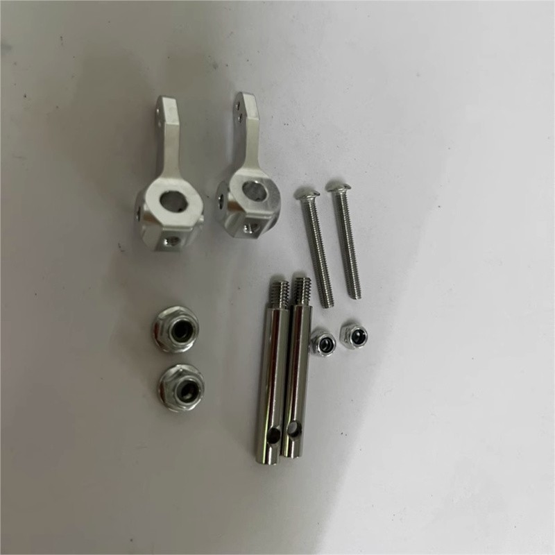 Aluminum Front Steering Knuckle Arms For Tamiya CW-01 Lunch Box ...