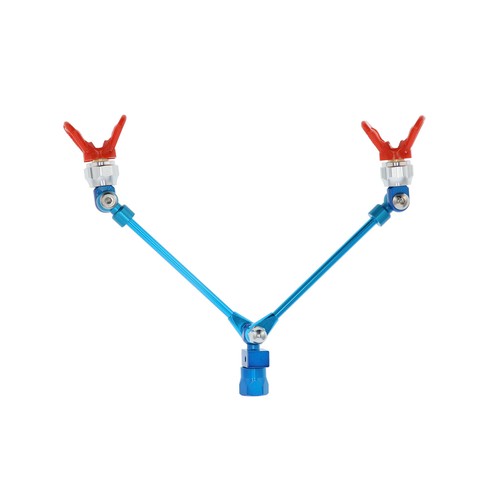 Airless Paint Spray Gun Double Nozzle Pole Metal Extension Accessory ...