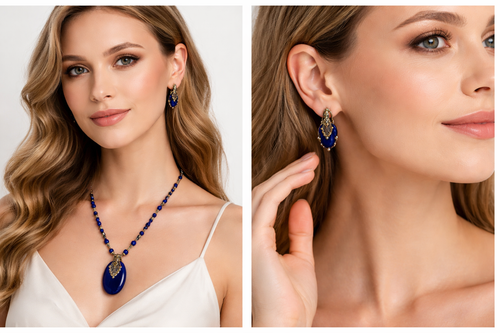 Beauty Pendant Necklace for Women & Girls Neck Chain Locket Fancy ...