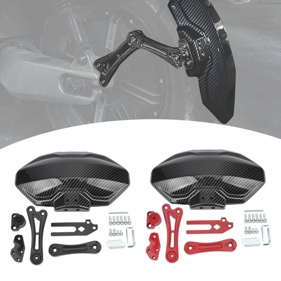 Motorcycle Rear Fender Universal Adjustable Aluminum Alloy Modification ...