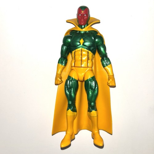 Marvel Legends THE VISION Vintage Retro Card Wave 2 Avengers Action ...