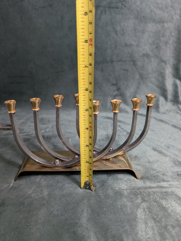 Menorah Mid-Century Modern Pedestal (Wainberg?) | eBay