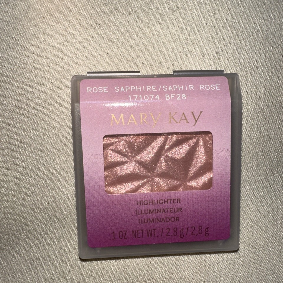 Mary Kay Highlighter Rose Sapphire Limited Edition Beautiful Pink ...