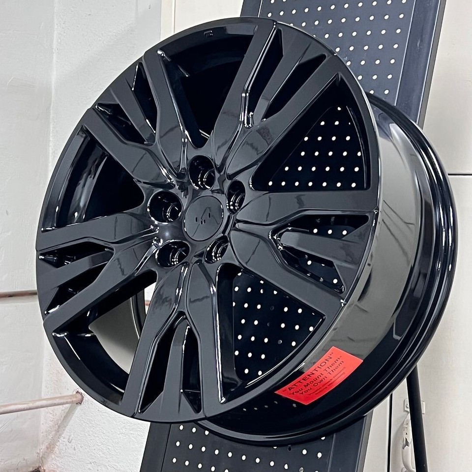 20" PILOT TOURING STYLE BLACK WHEELS RIMS FITS HONDA ACCORD SPORT CIVIC ...
