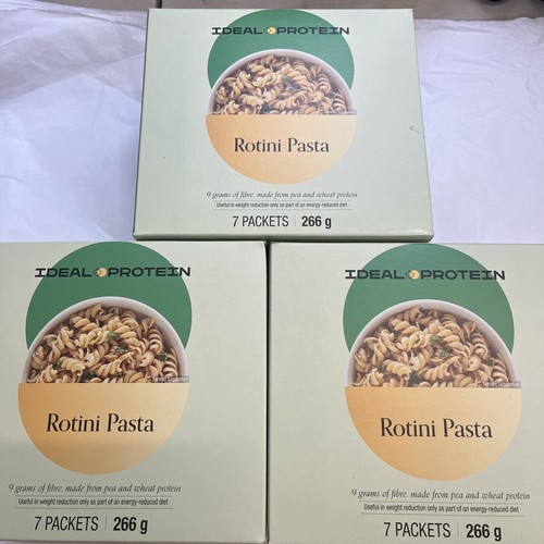 3 boxes Ideal Protein Rotini 7 Packets per box BB 2/28/28 | eBay