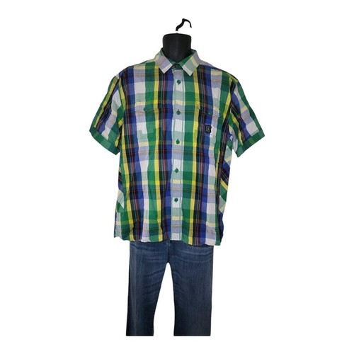 Parish Nation Button Up Shirt Men Sz XL Authentic Short Sleeve ...