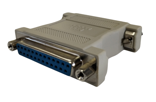 DB25 Female To Female Null Modem Adapter ADP-5800 | eBay