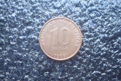 Philippines 1995 10 Sentimo World Foreign Coin - Combine Shipping | eBay