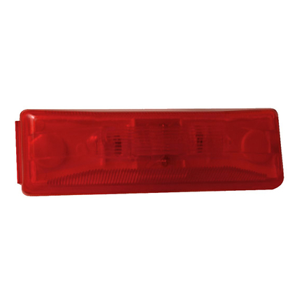 Grote 45142 Marker Light Rectangular, Red, 24 V, 0.34 Amp, Bracket ...