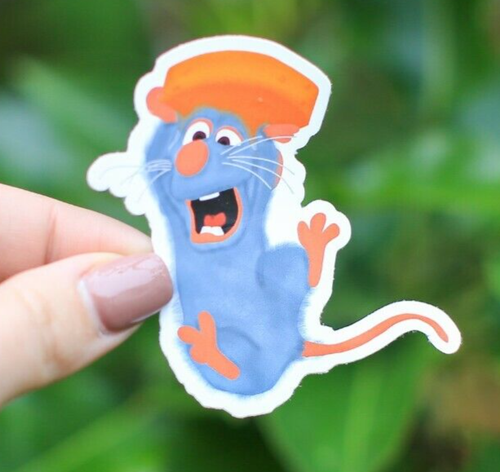 Ratatouille Sticker Decal Remy Rat Vinyl Car Wall Laptop Bottle ...