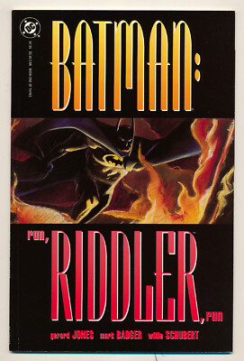 DC Comics Batman: Run, Riddler, Run Graphic Novel Comic Book 1992 8.5 ...