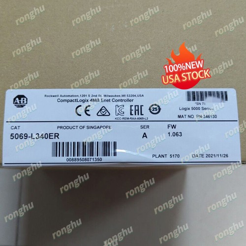5069-L340ER New Sealed AB CompactLogix 5380 Controller 5069L340ER Free ...