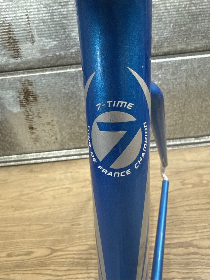 Trek TCT 5000 Carbon Road Bike Frameset 54cm Medium Made in USA Blue | eBay