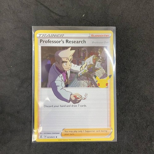 Pokemon Cards Overseas Limited 25th Anniversary Doctor s Research | eBay