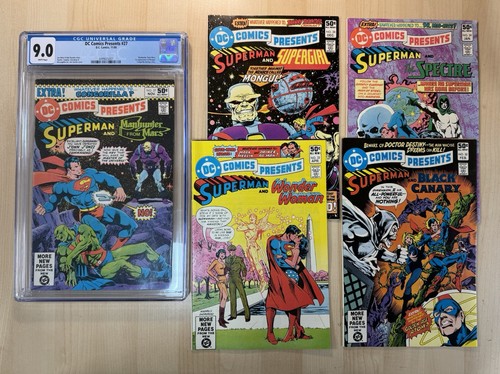 Mixed Lot DC Comics Presents #27 1980 CGC 9.0 1st Mongul + issues # 28 29 30 32 | eBay