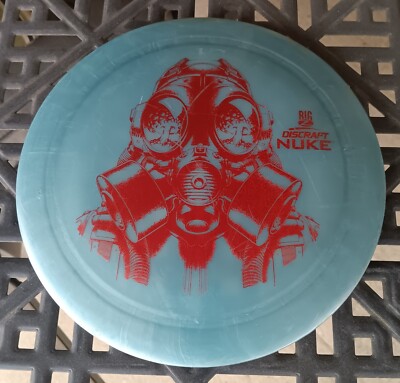 174 BIG Z NUKE Discraft OVERSTABLE Disc Golf DISTANCE DRIVE -Steely ...