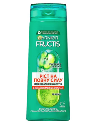 Garnier Fructis Growth in Full Force Strengthening Shampoo Ceramides 8. ...