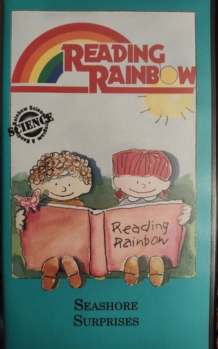 Reading Rainbow VHS - Seashore Surprises #88 Levar Burton PBS 1980s | eBay