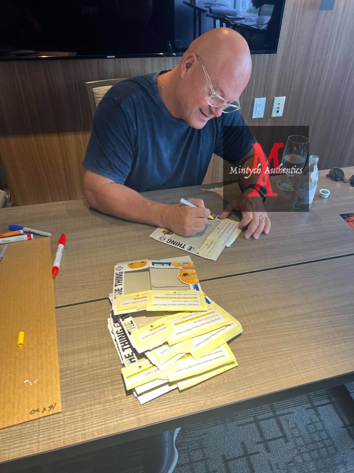 Michael Chiklis signed The Thing Funko Pop#560 The Fantastic Four ...