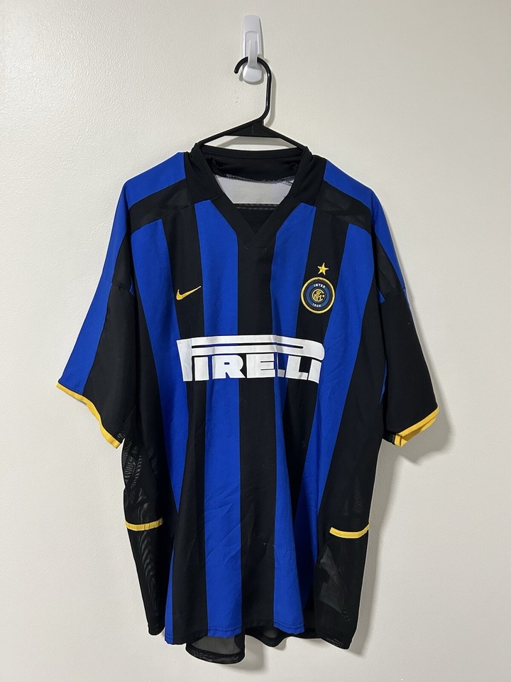 Inter Milan 2002/03 Adriano #10 (XL) | eBay