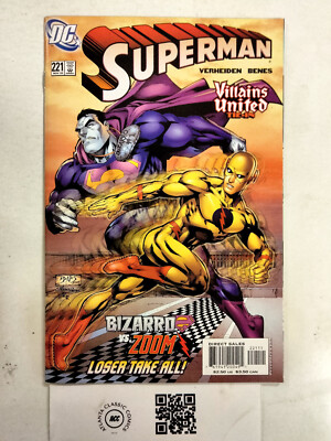 Superman #221 NM DC Comic Book Batman Wonder Woman Green Lantern 8 HH19 ...