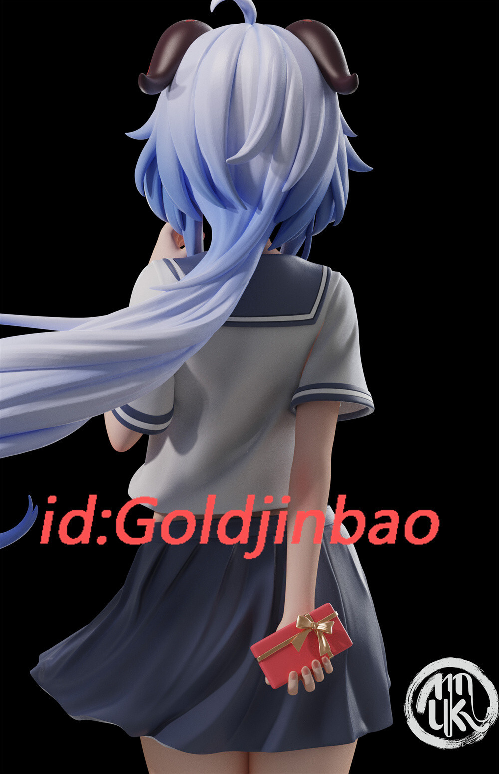 MoKu Studio Genshin Impact GanYu Resin Statue In Stock 1/6 Scale JK ...