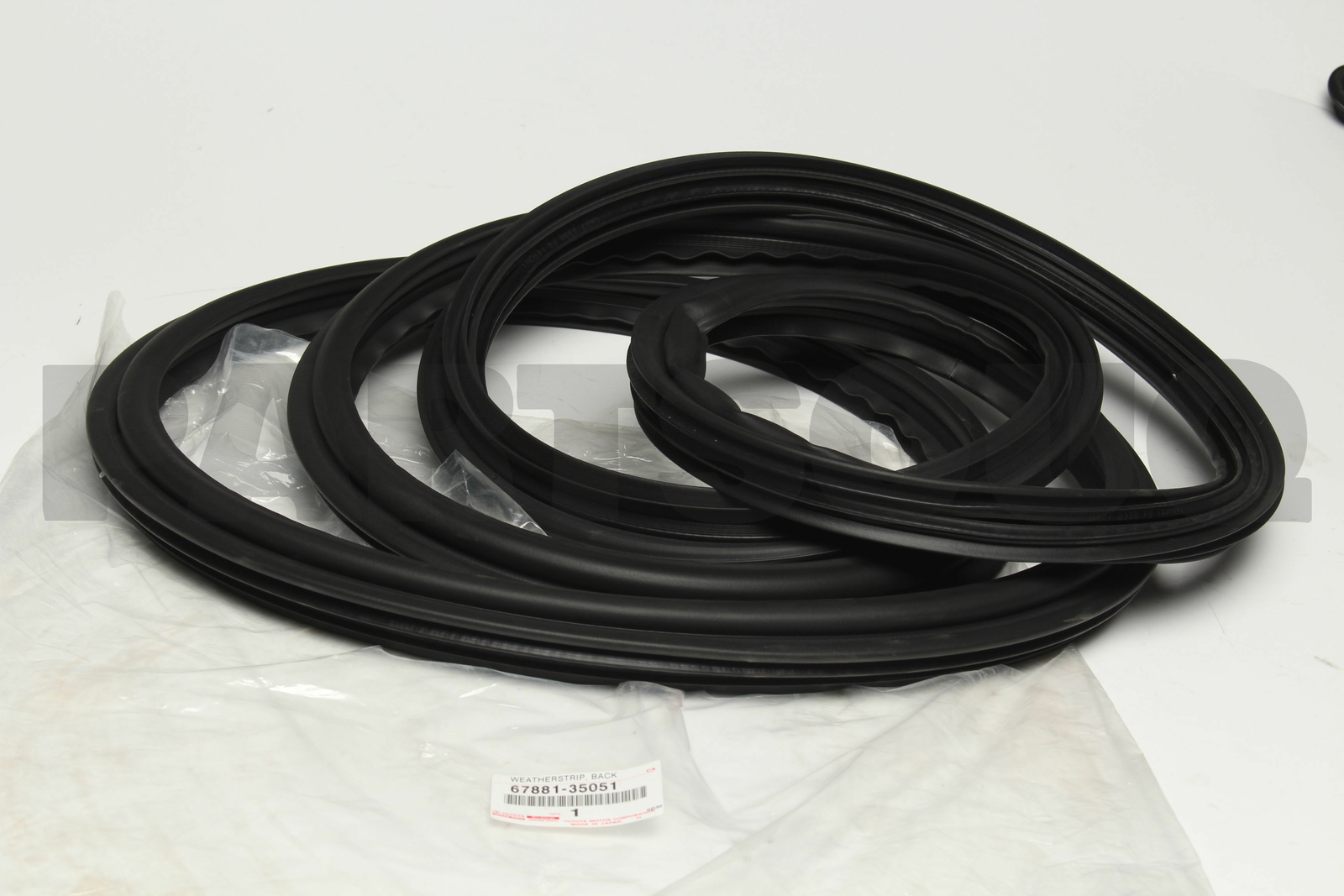 6788135051 Genuine Toyota WEATHERSTRIP, BACK DOOR 67881-35051 | eBay