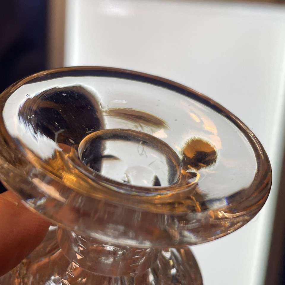 Pitkin Brooks Aurora Borealis American Brilliant Cut Glass 10 1/8 ...