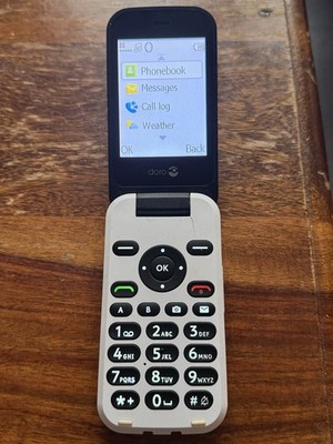 Doro Phone Easy 6620 Mobile Phone Black/White (read description ...