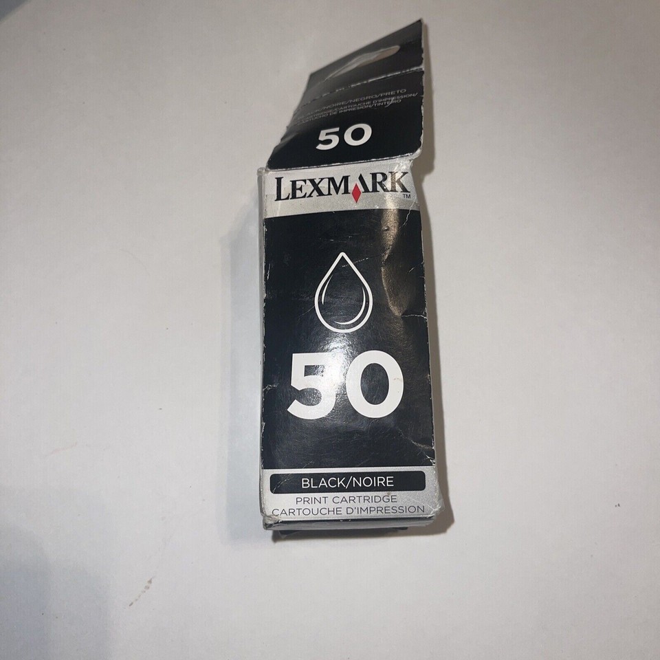 Lexmark 50 BLACK noir negro ink printer copier z715 z710 z707 z705 z32 ...
