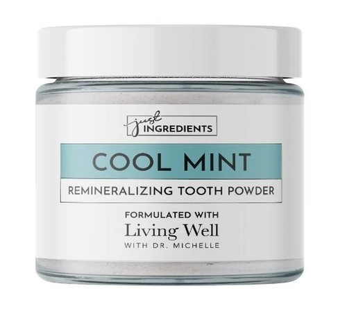 Tooth Powder-Cool Mint-Remineralizing-Just Ingredients-Living Well | eBay