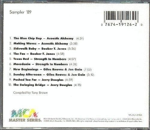 MCA Master Series: Sampler 89, Vol 1 - Audio CD By Various Artists ...