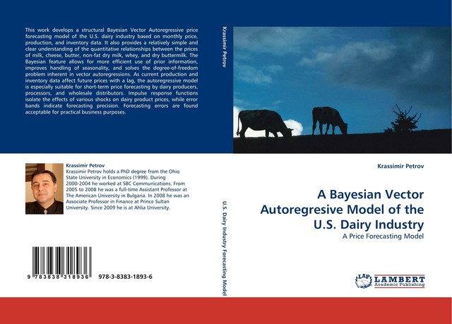 A Bayesian Vector Autoregresive Model of The U.S. Dairy Industry von ...
