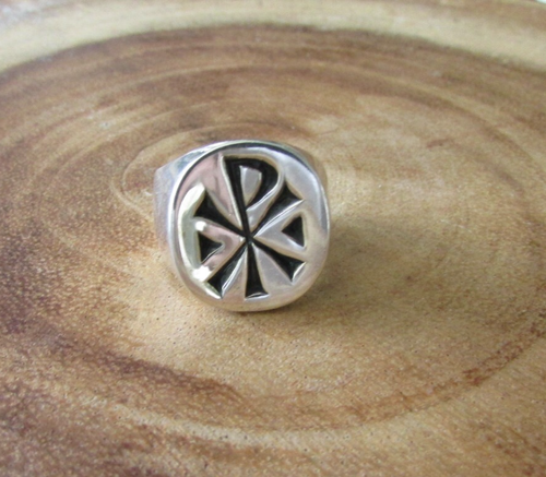 James Avery vintage chi rho retired sterling silver Sz 8 | eBay