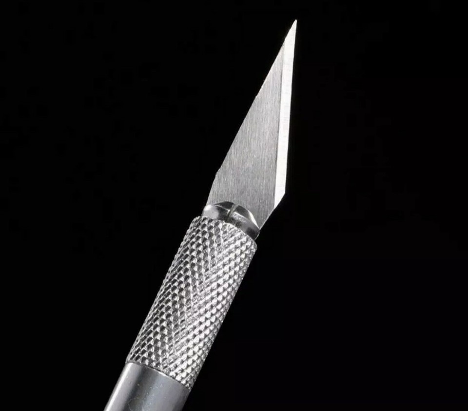 6PC PRECISION KNIFE SET RAZOR BLADE EXACTO CUTTING TOOL ARTS & CRAFT ...