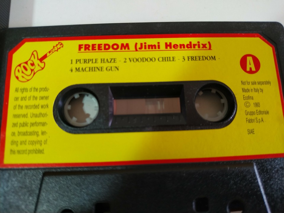 Jimi Hendrix Freedom 1993 Spain Edition - Tape Cassette | eBay