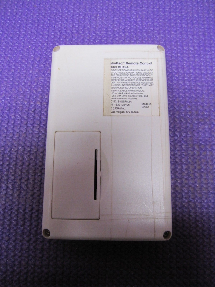 X10 HR12A PALM PAD REMOTE CONTROLLER | eBay