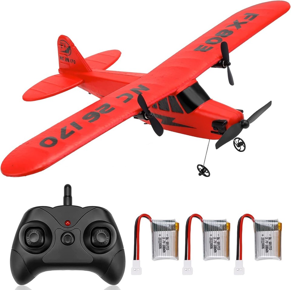 RC Plane RC Remote Glider Wingspan Radio Control Drones Airplanes RTF ...