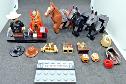LEGO The Lone Ranger: Stagecoach Escape (79108) Minifigure Lot with ...