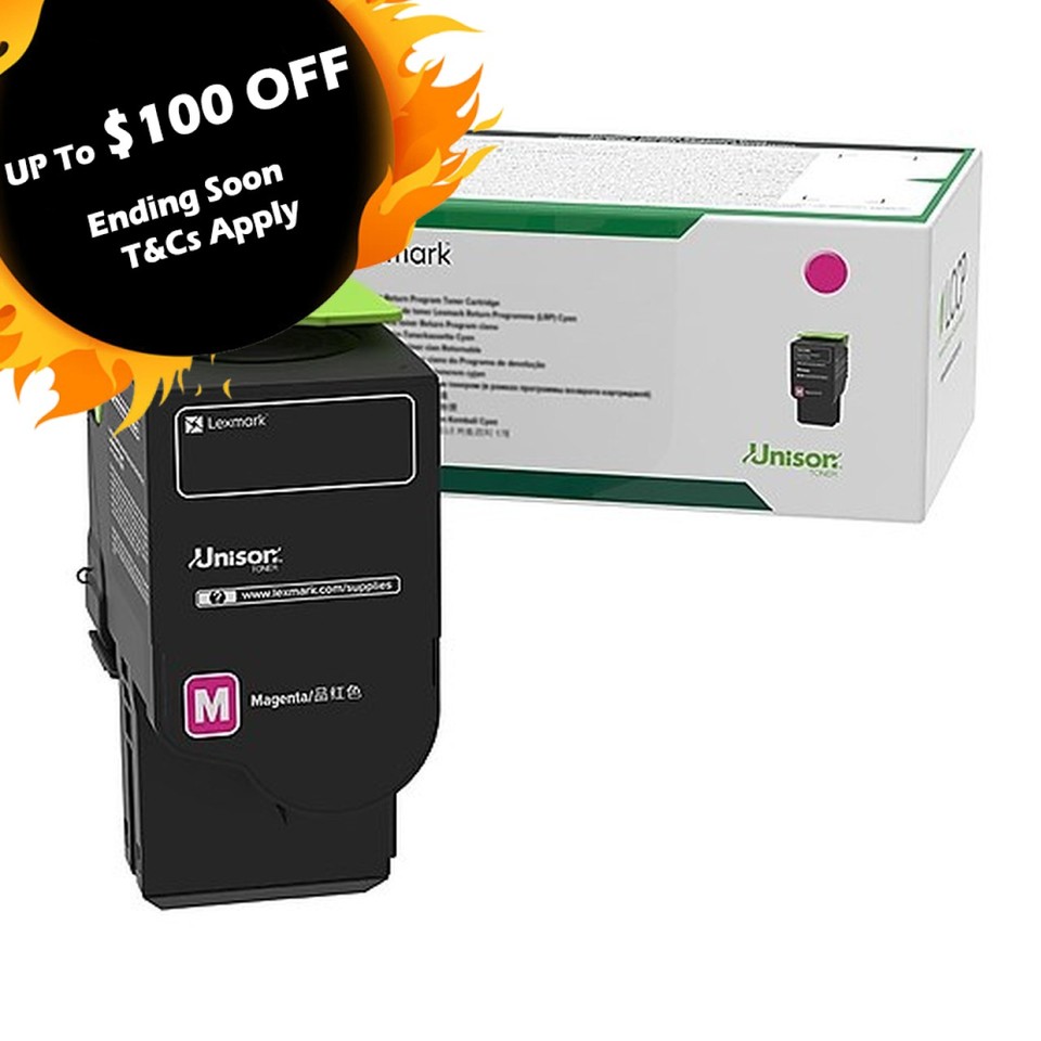 Lexmark Genuine C2360M0 MAGENTA RETURN PROGRAM TONER for C2425DW ...